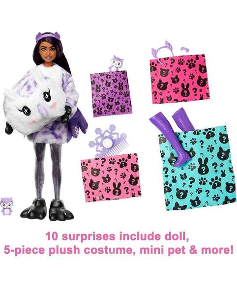 Barbie | Toys | Barbie Cutie Reveal Fantasy Series Sloth Plush Costume ...
